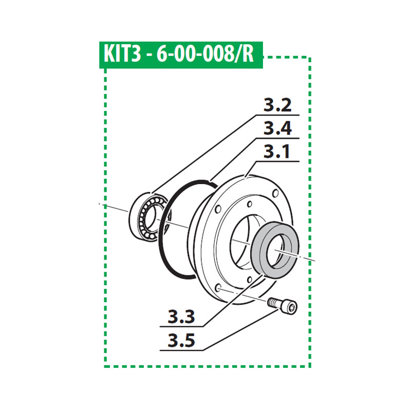 Coltri MCH3-MCH6 Small Flange | Nuvair