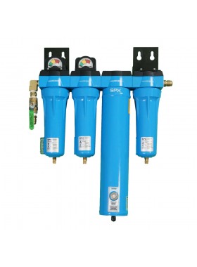 Four Stage SPX Hankison HF 16 Series Filter Package with HDF3 | Nuvair